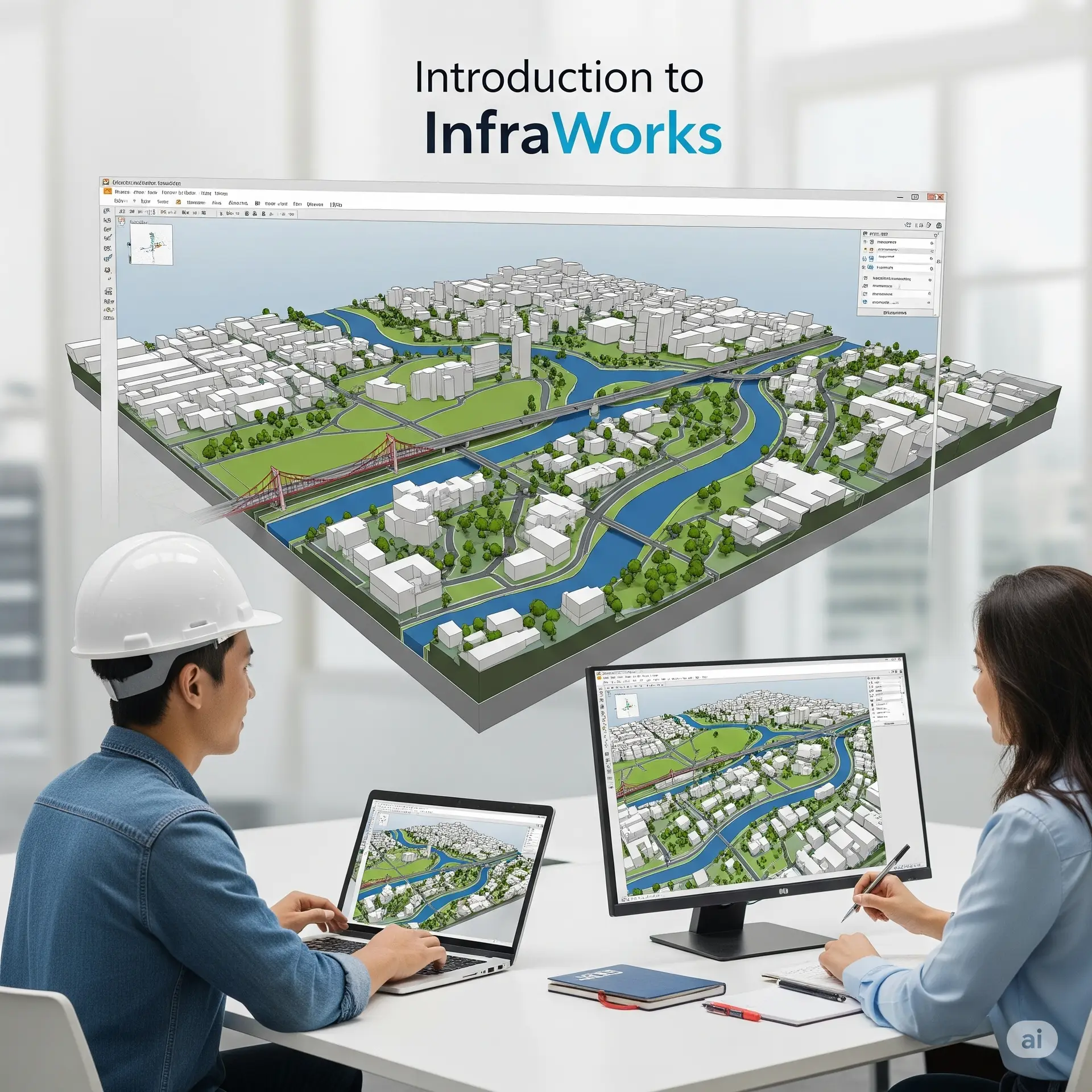 Giới thiệu InfraWorks cho thiết kế công trình, cảnh quan, môi trường ...